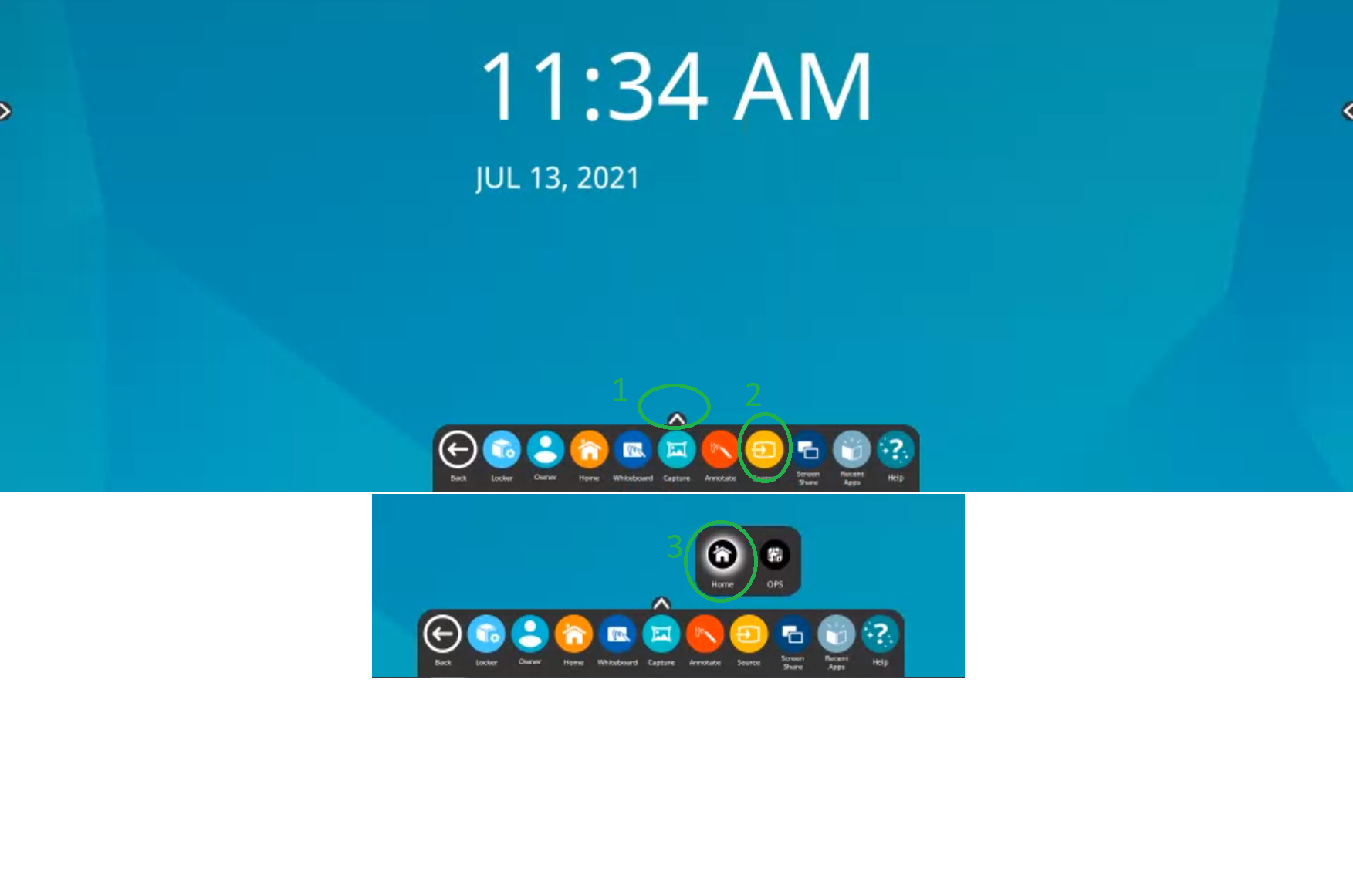 How to change from OPS to Promethean Panel OS – National School District